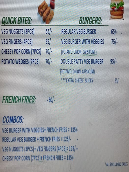 Menu of CFC - Crispy Fried Chicken, Bellandur, Bangalore