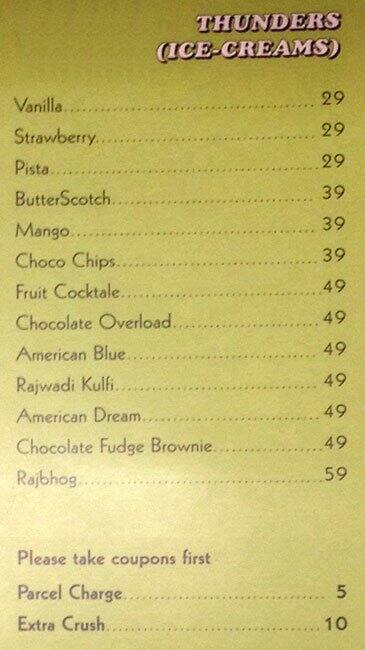 Menu at Cafe Nine, Pune, GX23+V4J