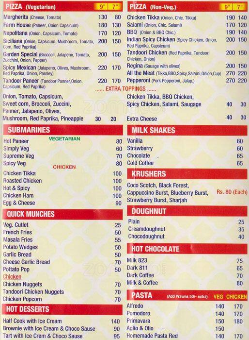 Les Croissants Menu, Menu for Les Croissants, Poonamalle, Chennai - Zomato