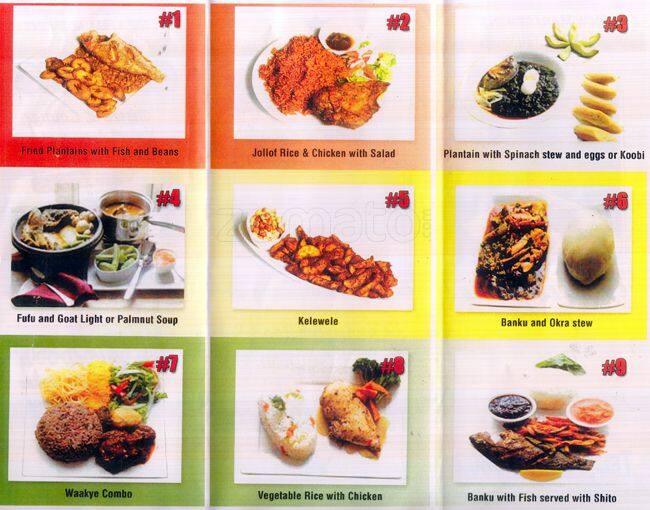 Menu at Genesis Bistro & Lounge pub & bar, Brampton