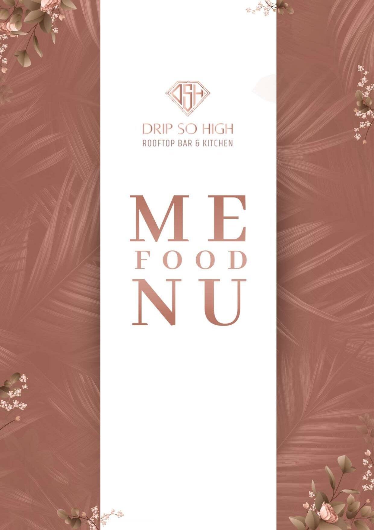 Menu of Drip So High, Magarpatta, Pune