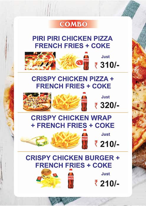 Menu of Ice Magic, Christurajupuram, Vijayawada