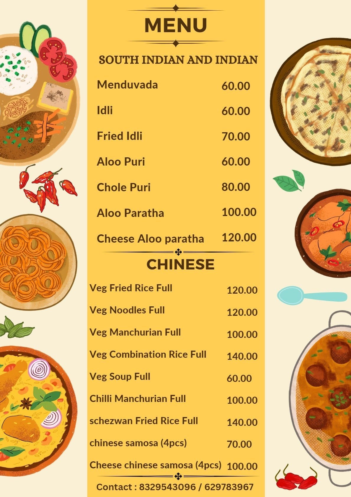 Menu of Anna Nasta And Lunch Corner, Palghar, Mumbai