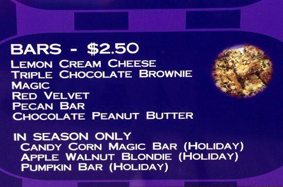 Menu at Sugarlicious Bakery, Gastonia, E Franklin Blvd