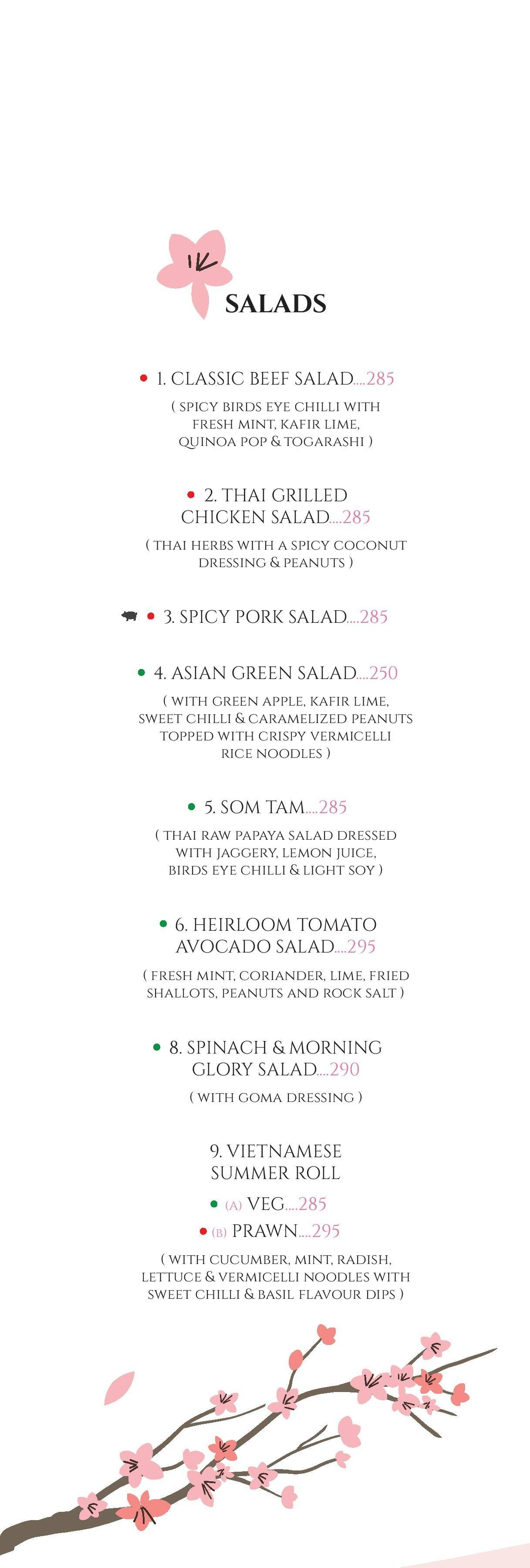 Menu of Peter Hu?, Park Street Area, Kolkata