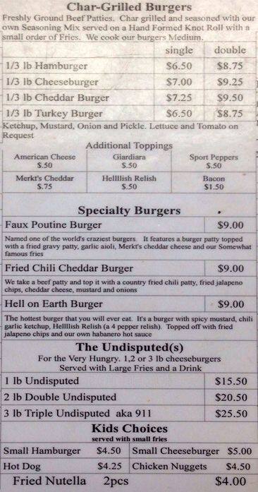 Menu at Wiener and Still Champion fast food, Evanston, 802 Dempster St # 1