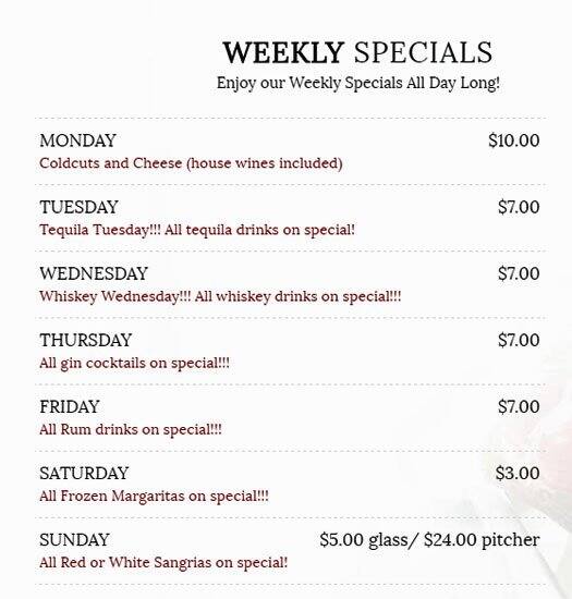 Menu at Antonia's Restaurant, Katy, Katy Mills Blvd