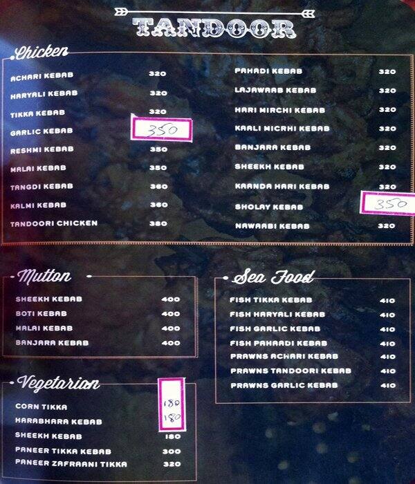 Dhaba Menu, Menu for Dhaba, Banjara Hills, Hyderabad - Zomato
