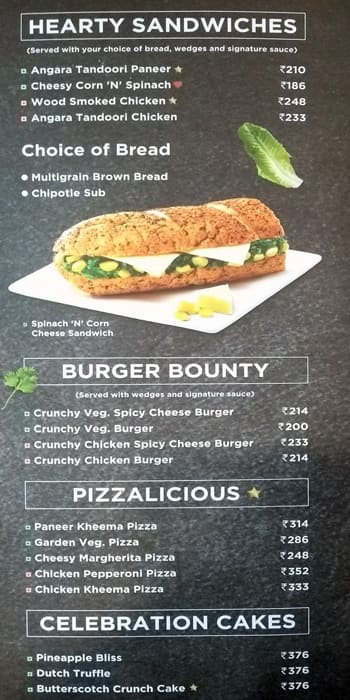Cafe Coffee Day Menu, Menu for Cafe Coffee Day, Churchgate, Mumbai - Zomato