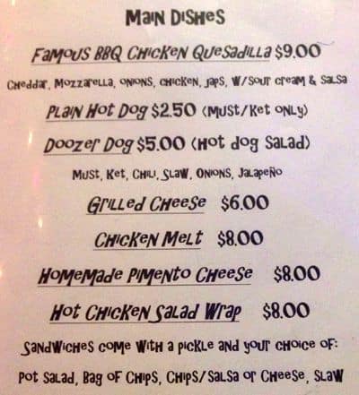 Menu at Lil Robert's Place pub & bar, Concord