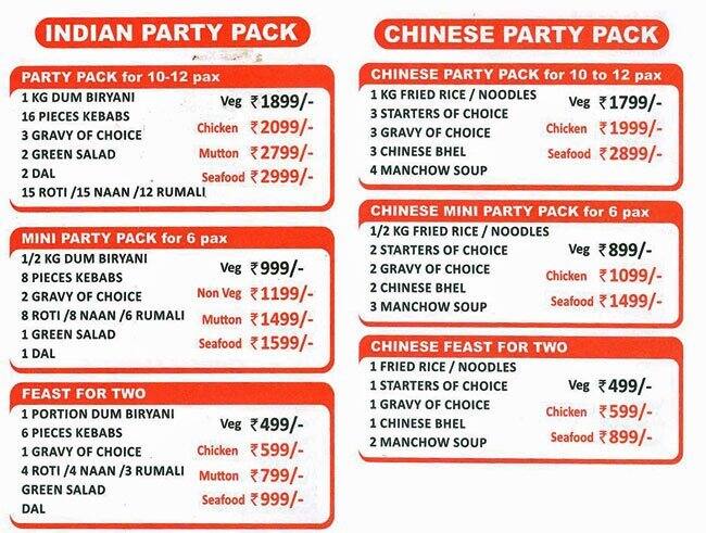 Menu at Twist Masala, Thane, A-3/A4