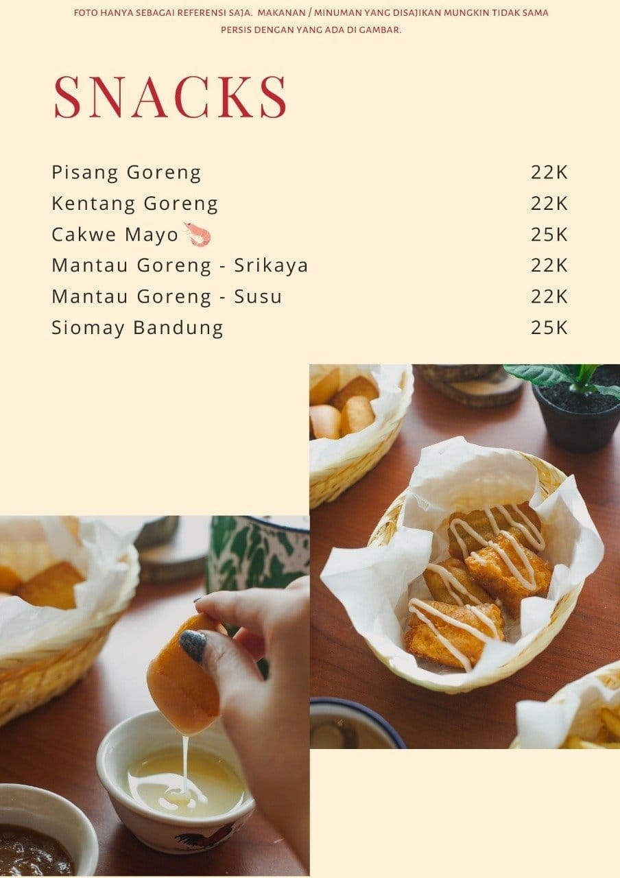Menu at Kedaiwa.id - Pluit restaurant, North Jakarta