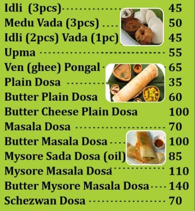 Menu of Annapurna Tiffins, Mira Road, Mumbai