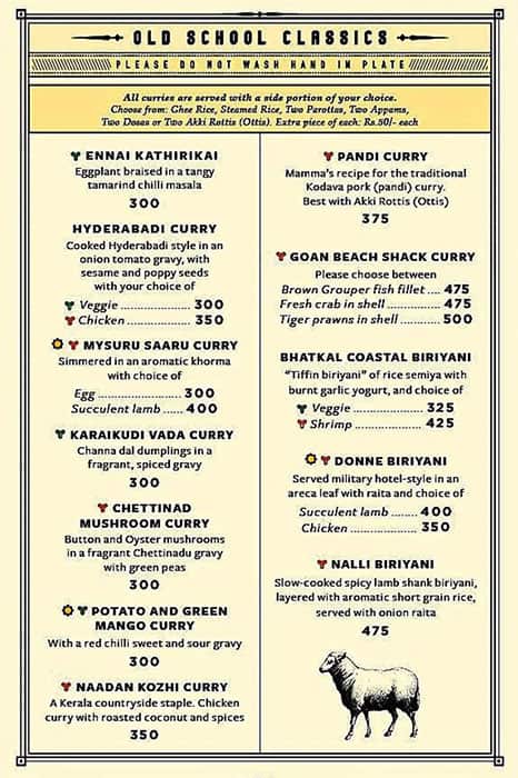 Menu at The Permit Room, Bengaluru, 298