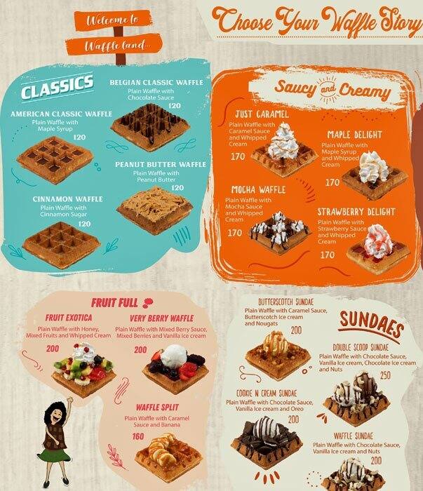 Waffle Stories Menu, Menu for Waffle Stories, Jayanagar, Bangalore - Zomato