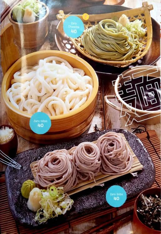 Menu at Sushi Go! restaurant, Curug Sangereng