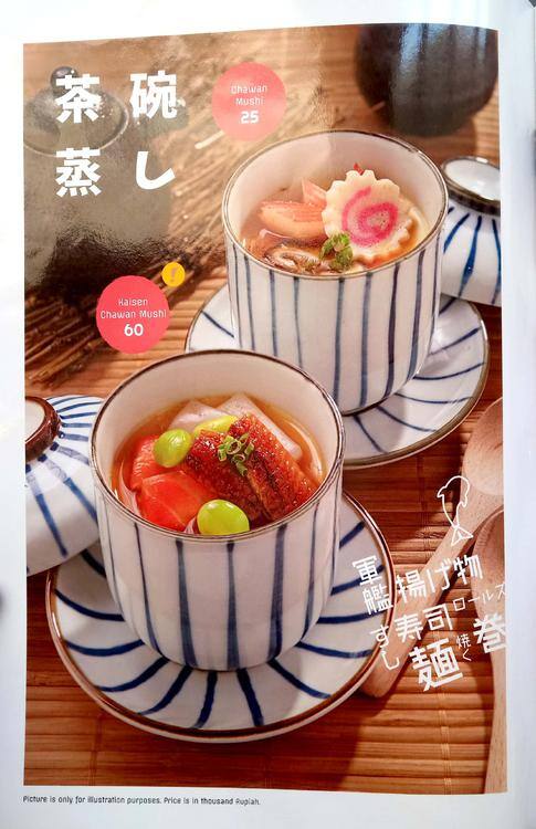 Menu at Sushi Go! restaurant, Curug Sangereng