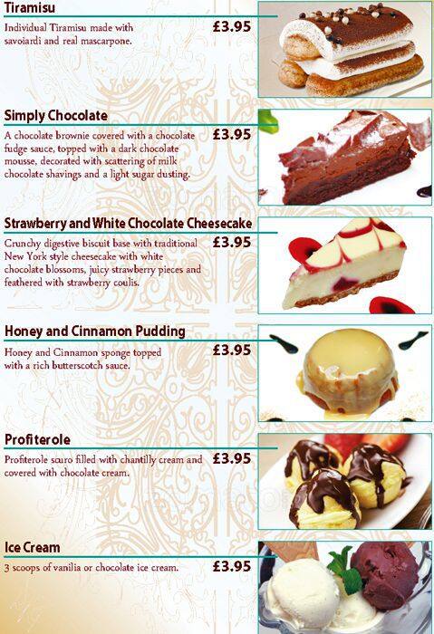 Menu at Istanbul Restaurant, London, 9 Stoke Newington Rd