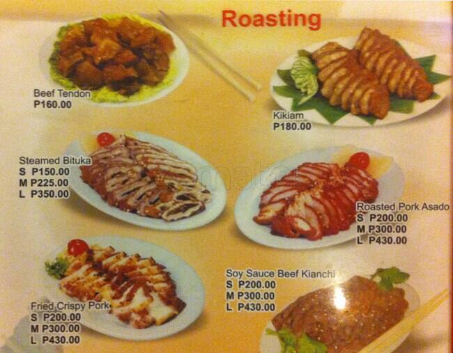Menu at Danny's Grill & Sushi Bar Restaurant, Pasay