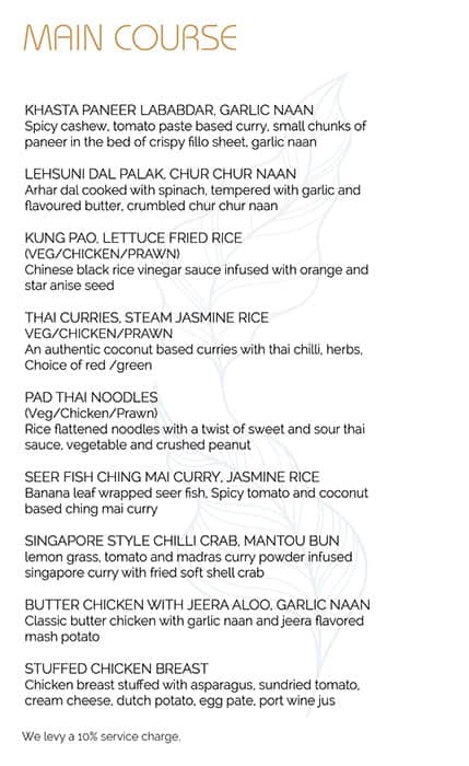 Menu at Sashay Taproom & Kitchen, Bengaluru