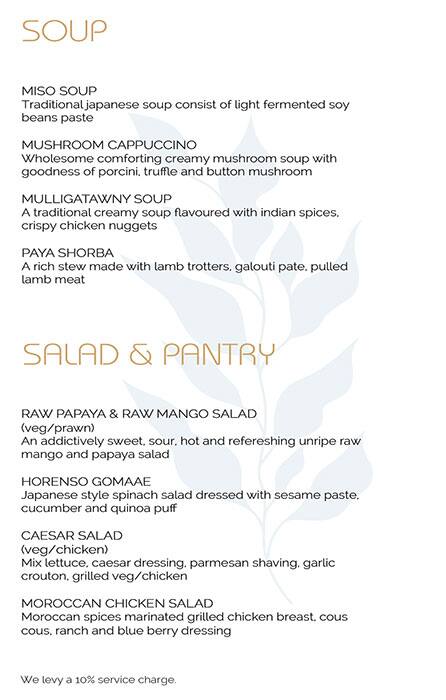 Menu at Sashay Taproom & Kitchen, Bengaluru