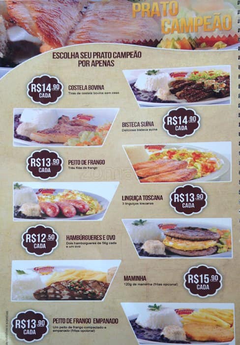 Menu at Guinness Burger restaurant, Brasília, Vitrinni Shopping
