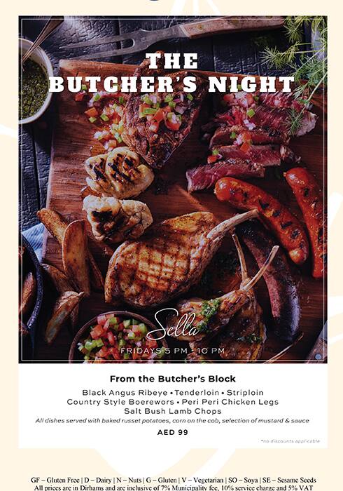 Menu of Sella - Dubai Polo & Equestrian Club, Dubai Studio City, Dubai