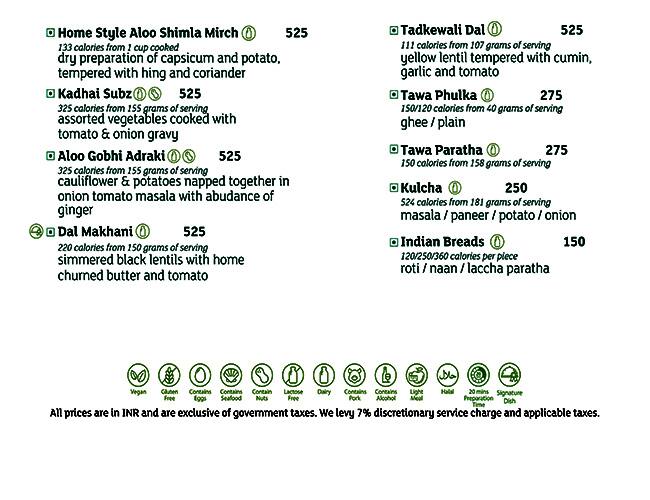 Menu at Viva - All Day Dining - Holiday Inn, Gurugram
