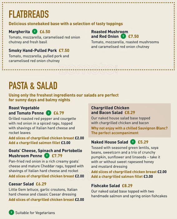 Menu at The Harrow pub & bar, Hornchurch, 130 Hornchurch Rd