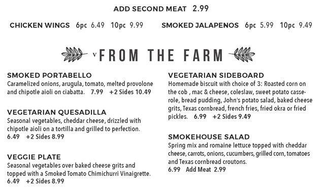 Menu at 4 Rivers Smokehouse BBQ, Longwood, W State Rd 434