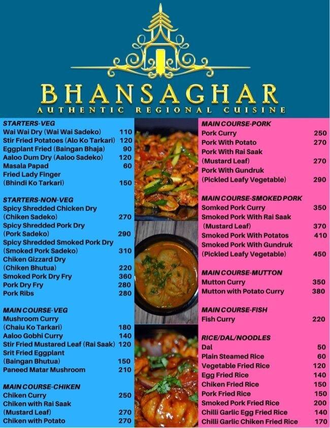 Bhansaghar Menu, Menu for Bhansaghar, Safdarjung, New Delhi - Zomato