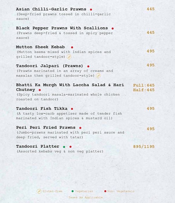 Menu at Serefe Cafe And Malt, Hyderabad