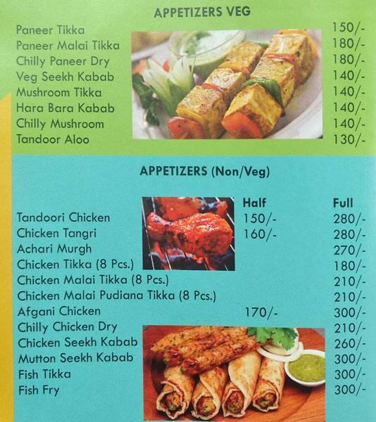 Menu at Foodland by Orchid, New Delhi, D/11