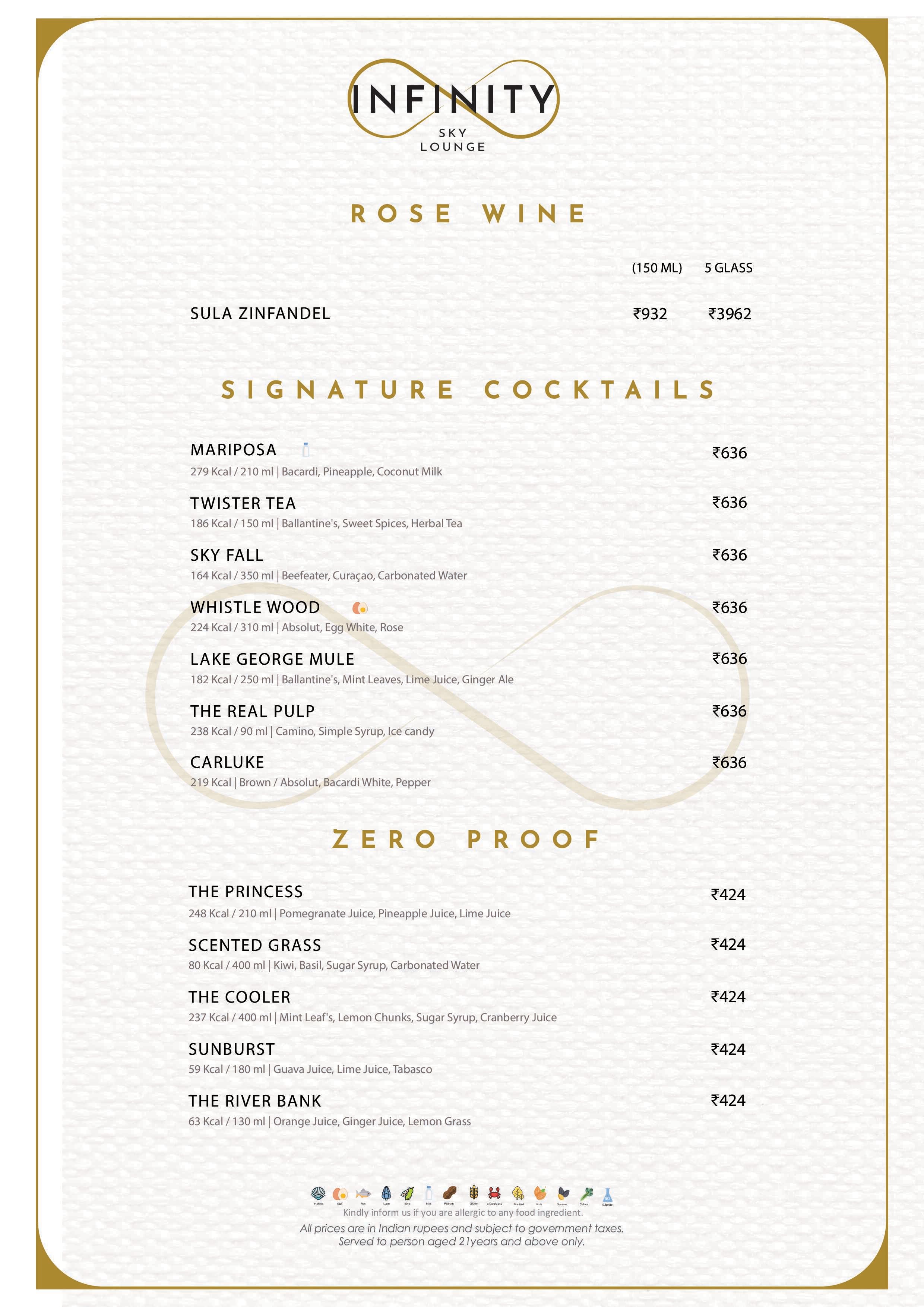 Taj Hotel Tea Price Menu Card - Infoupdate.org