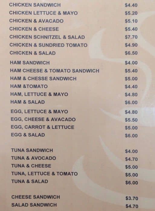Menu at Croydon Chinese Takeaway restaurant, Croydon