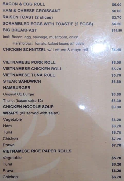 Menu at Croydon Chinese Takeaway restaurant, Croydon