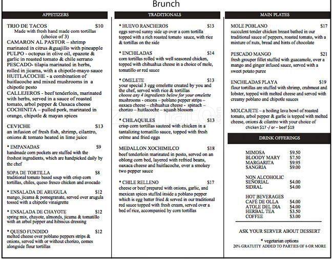 Foodery Rittenhouse Menu