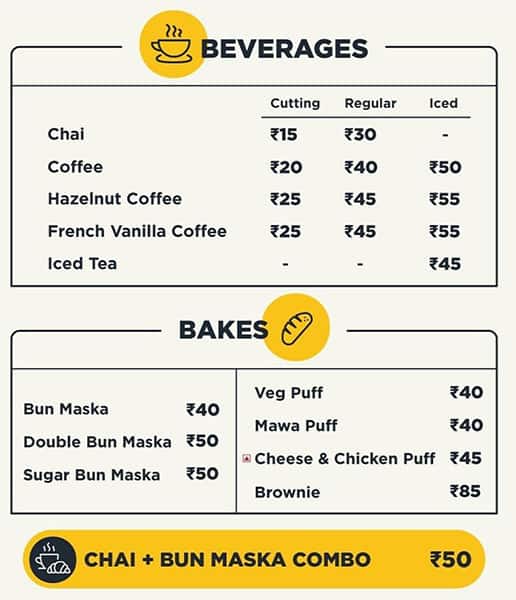 Menu of Bread Butter Co., Vasant Vihar, Thane West, Thane
