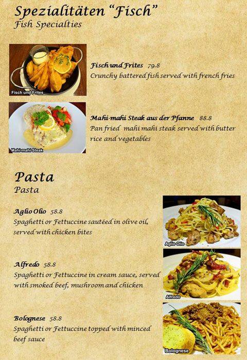 Carta del restaurante Die Livi Haus, Bekasi