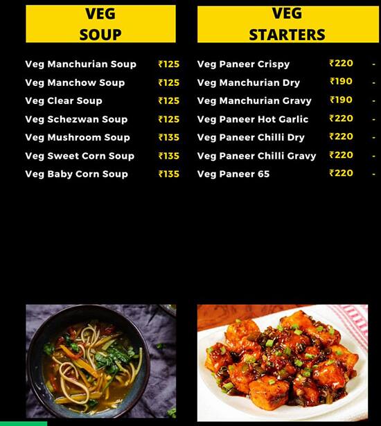 Menu of Promise Land - The House Of Food, Chembur, Mumbai