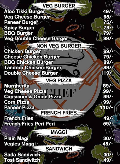 Menu of Mr. Foodies Caffe, Kalyan, Thane