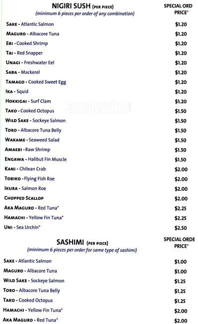 Menu at Fujiya Foods - Take Out restaurant, Vancouver, W Pender St #112