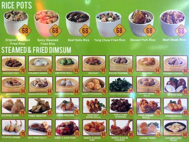 Menu at Dimsum Break restaurant, Consolacion, SM City Consolacion