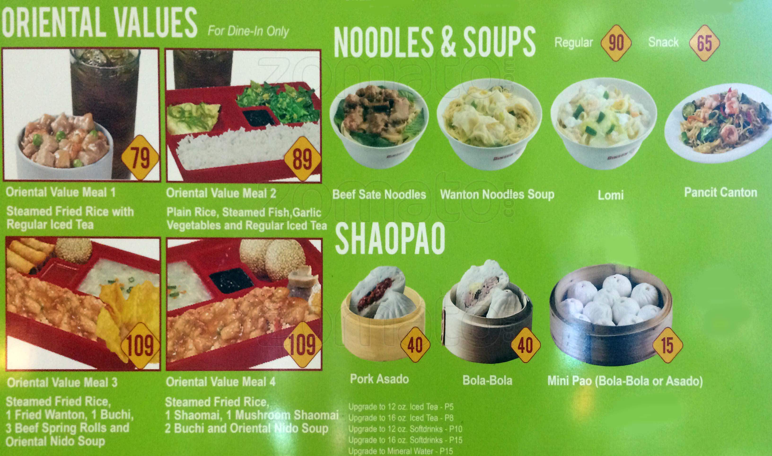 Menu at Dimsum Break restaurant, Consolacion, SM City Consolacion