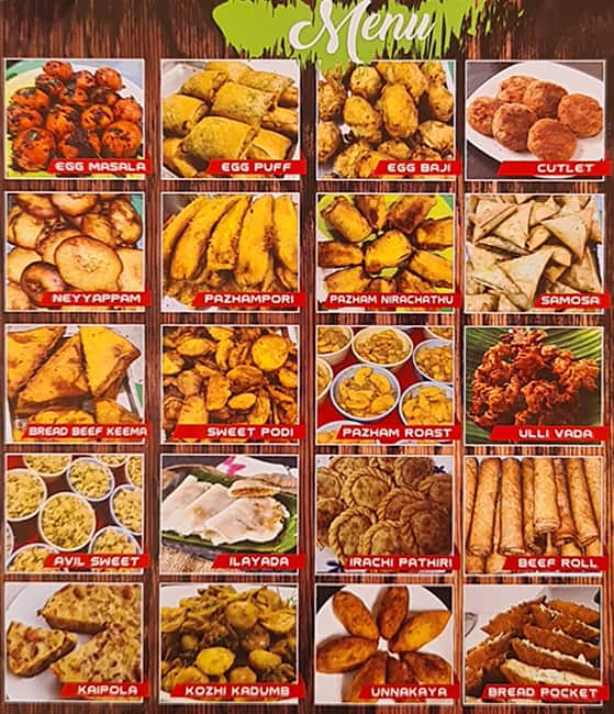 Menu of Casrod Restaurant, Naif, Dubai