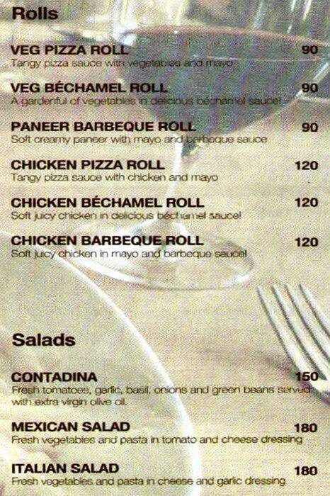 Menu at The Pasta Kitchen, Gurugram Rural