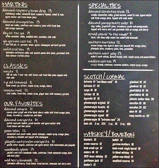 Menu at Cinemark At Market Street, The Woodlands