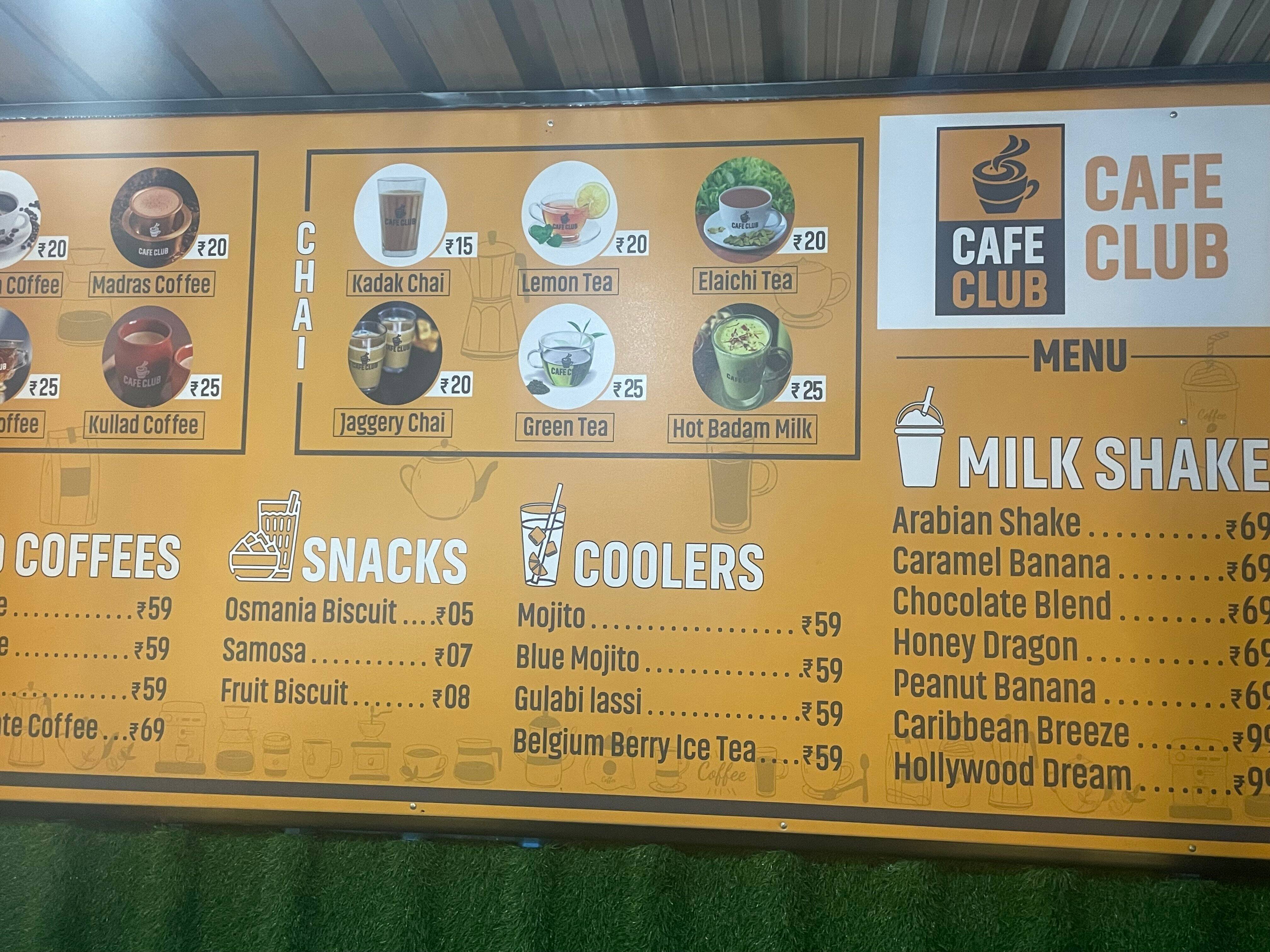 Menu of Eat Rev Revive, Miyapur, Hyderabad