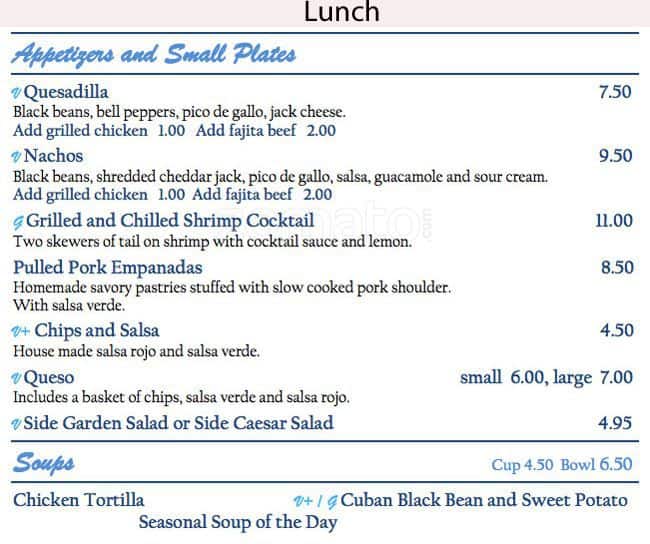 Menu at Hilton Austin Airport pub & bar, Austin, Hotel Dr