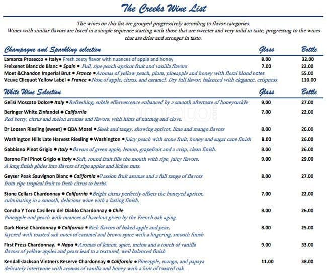 Menu at Hilton Austin Airport pub & bar, Austin, Hotel Dr